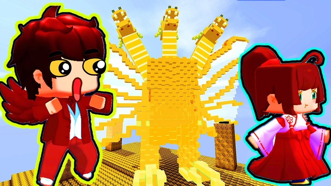 迷你世界 王者基多拉神还原,一个技能秒全屏,看傻强锅和温柔!