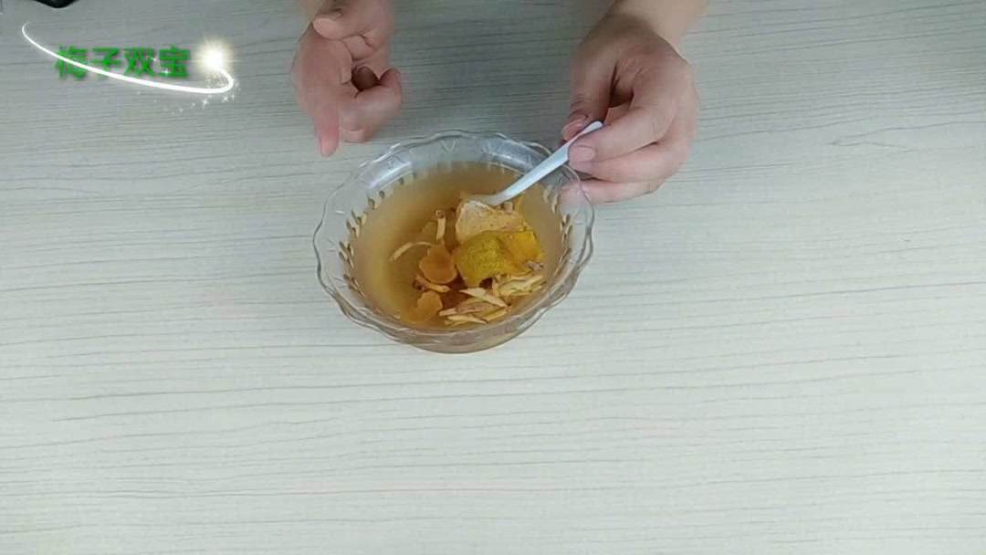 橘皮加上生姜泡水,作用好强大,告诉爸妈试试