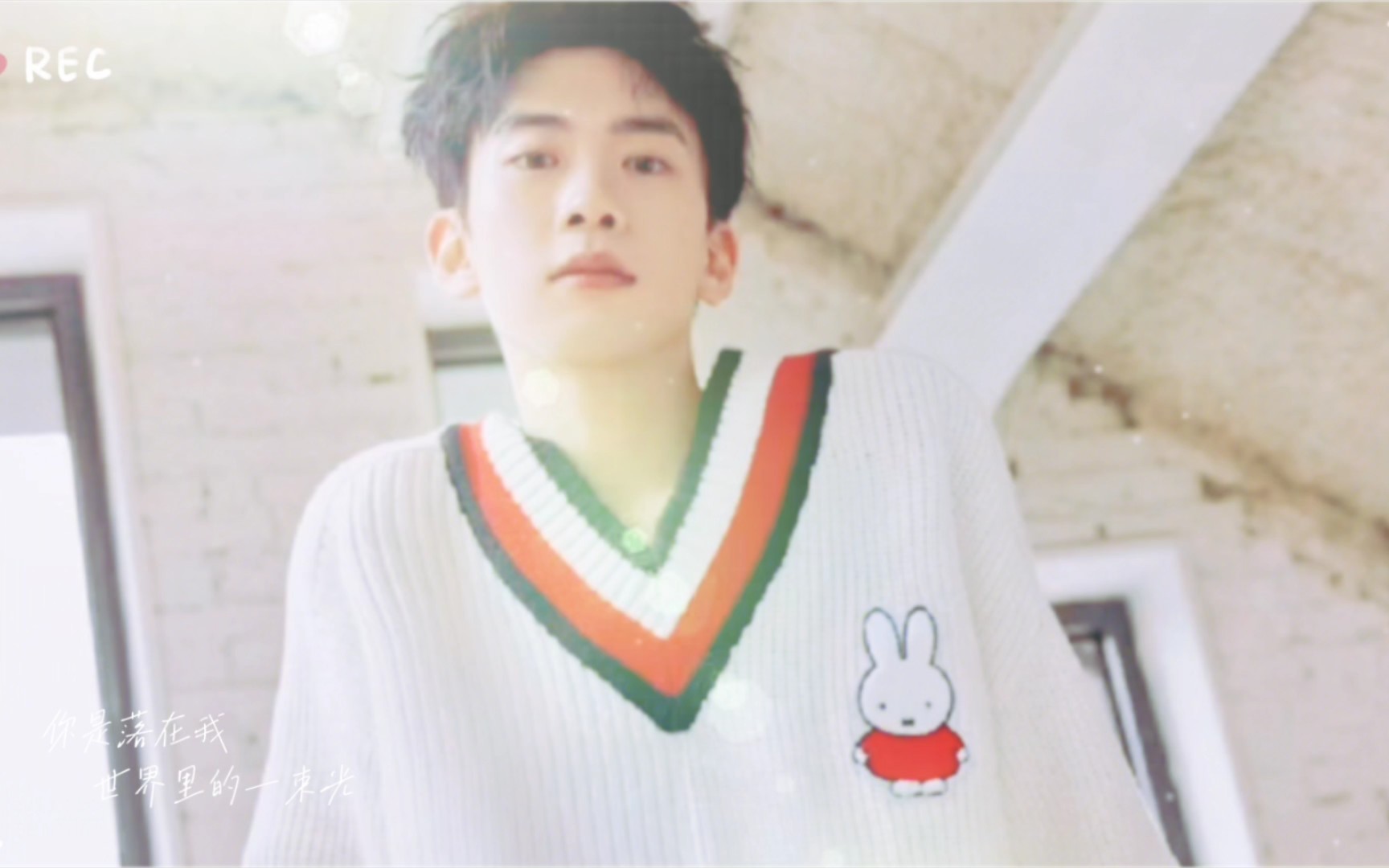 你是落在我世界里的一束光