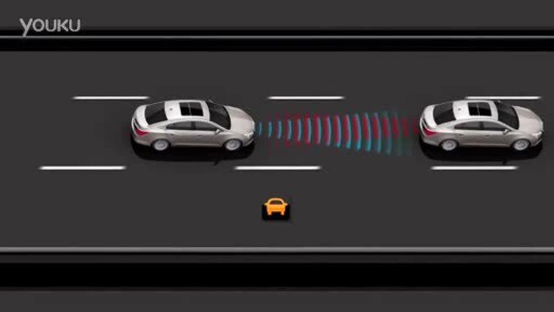 别克全新君越功能演示 前方碰撞预警