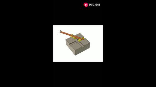 椭圆规(精美机械动画,直观机械原理)