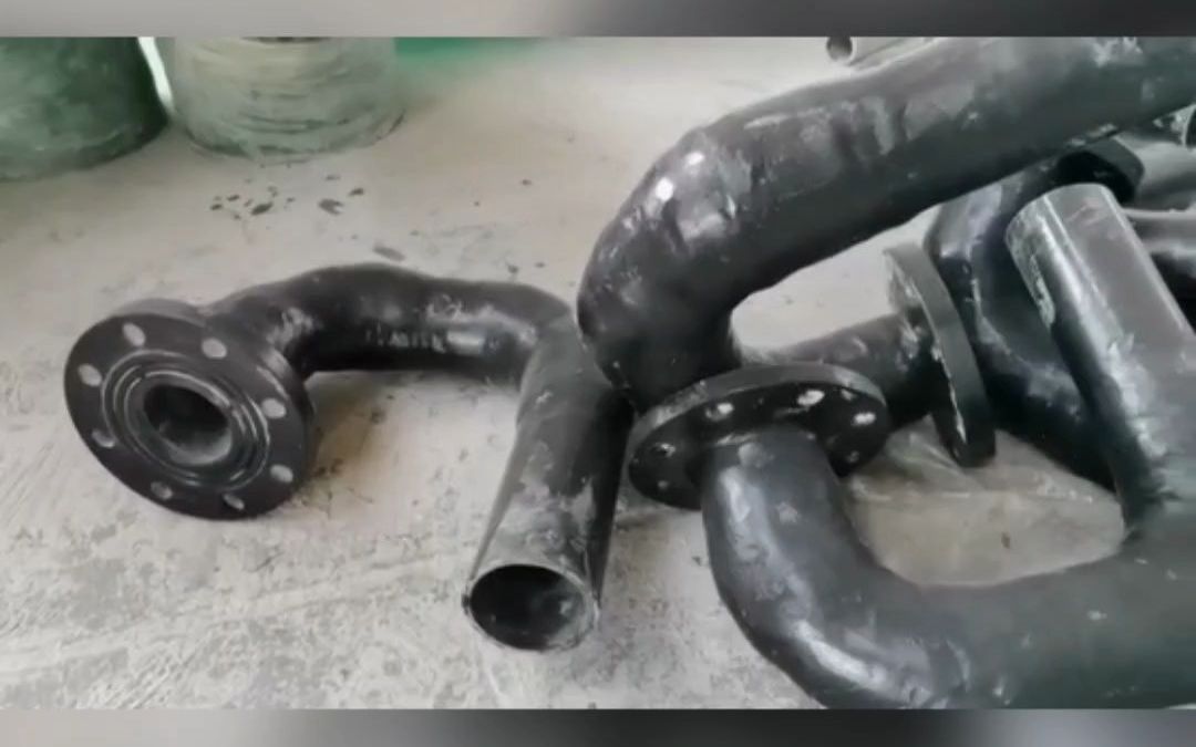 玻璃钢异形管弯头变径三通手糊管件风阀喷淋塔配件法兰盘#玻璃钢...