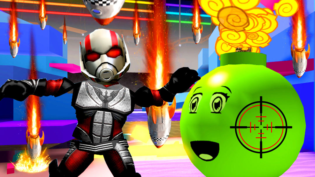 【小熙&屌德斯】炸弹生存模拟器 几十种炸弹在身边同时爆炸roblox