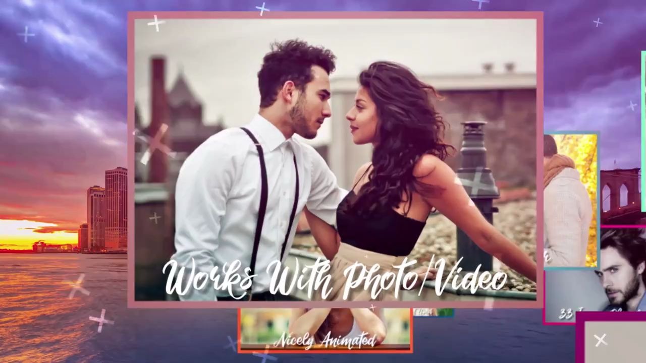 照片幻灯片AE模板