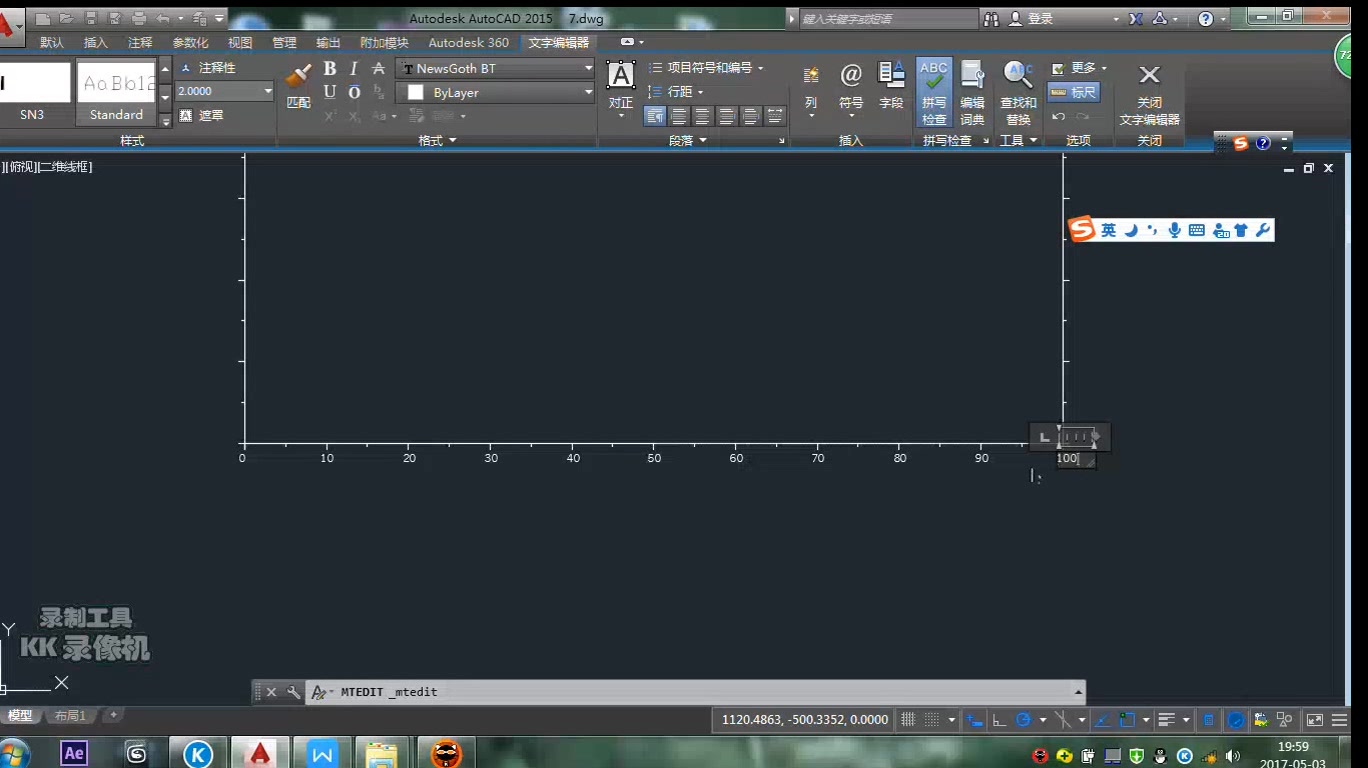 CAD绘制亨利曲线