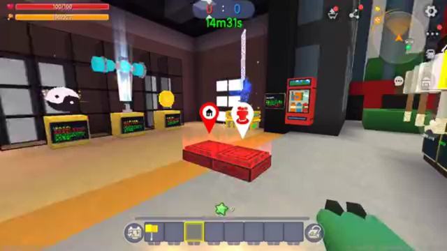 迷你世界:升级你的锤,欣然一开局就有黄金锤子,轻松升级钻石锤