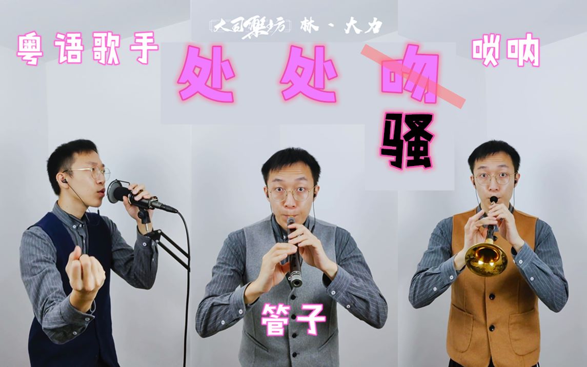 【处处吻】唢呐、管子、粤语男声骚情演绎(内含爱情公寓吻戏集锦)