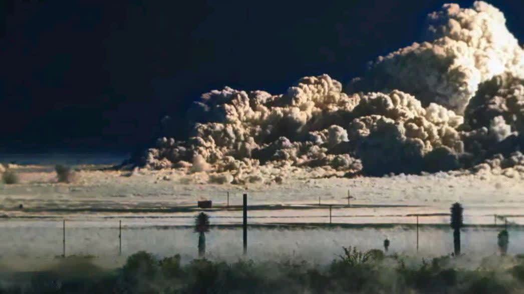 1953年美国核弹实验视频记录