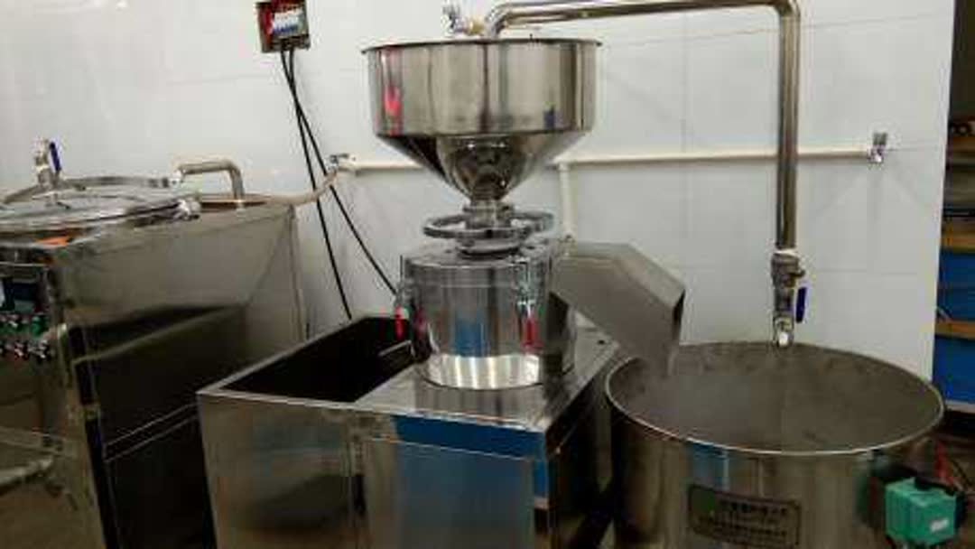 看一看全自动豆腐机是如何同时生产出豆腐和豆芽的