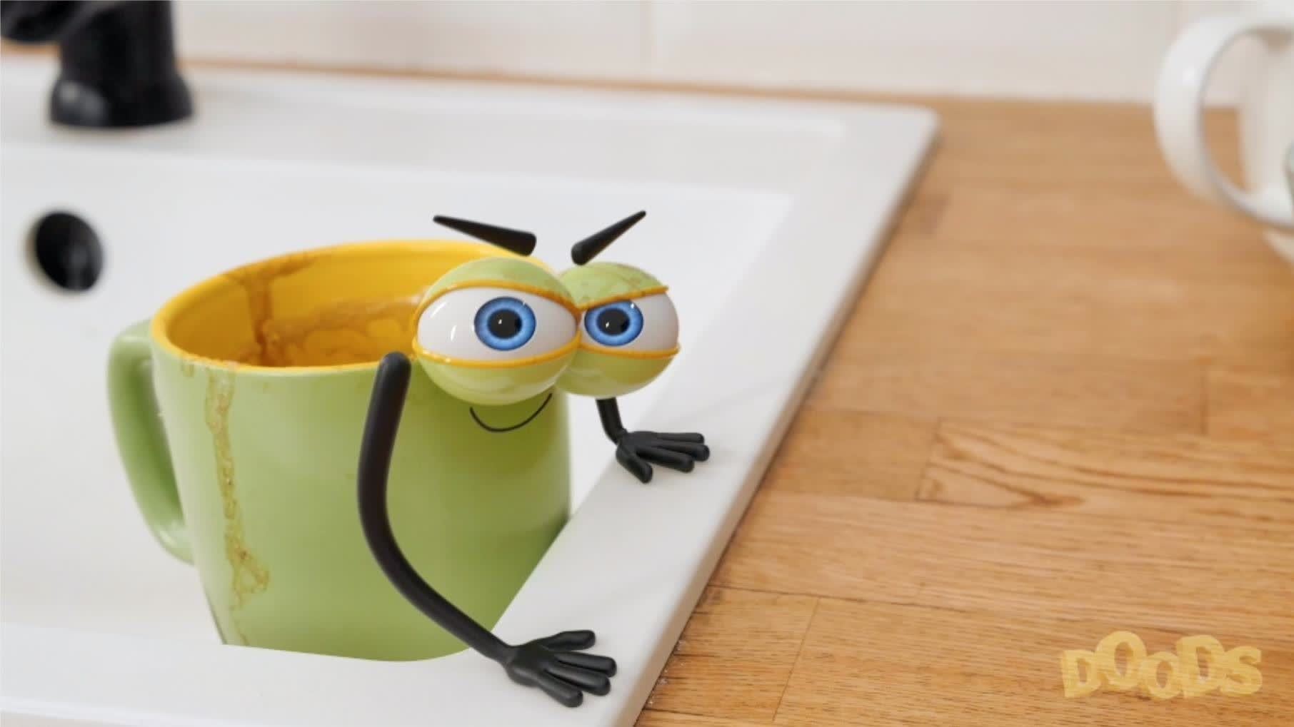 搞笑外国动画:给你的日常生活物品加个表情包吧!治愈向3D动画