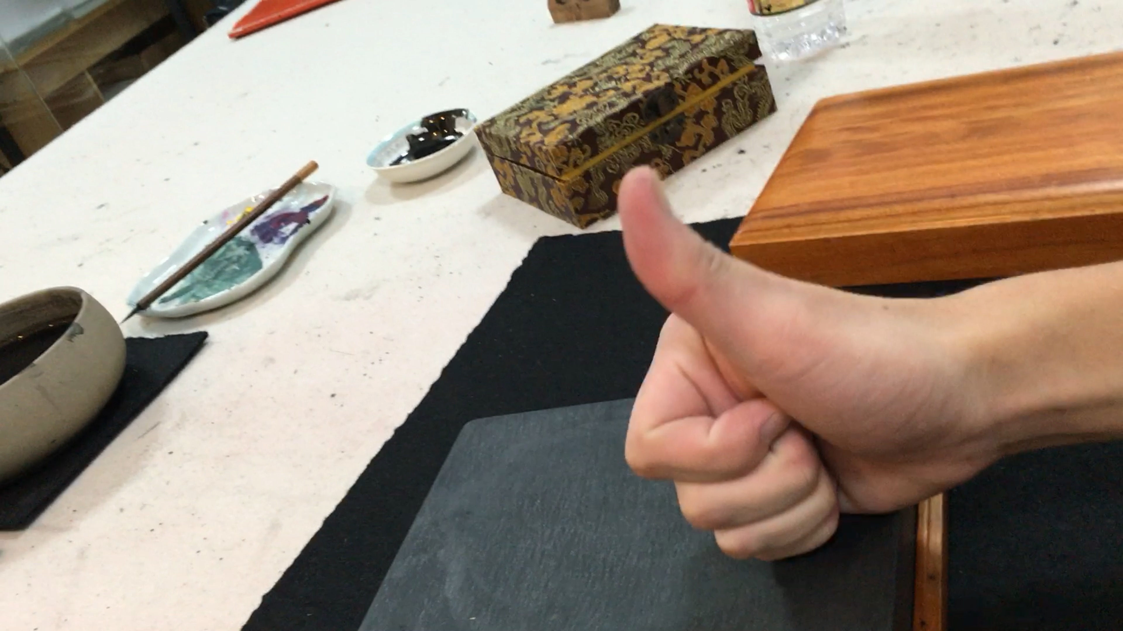 【书法】你将浪费生命里的三分钟观看一个磨墨视频