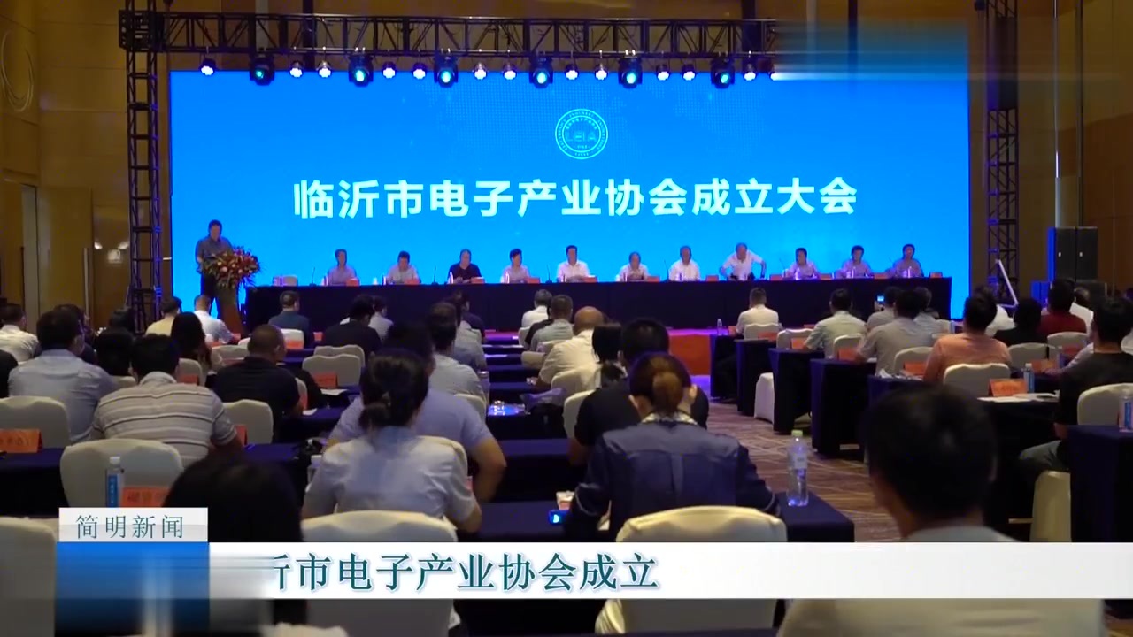 临沂市电子产业协会成立