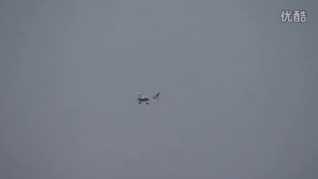 欧兰斯模型(原蓝宇)747-3 1米6超大塞斯纳182带灯光 黄昏飞