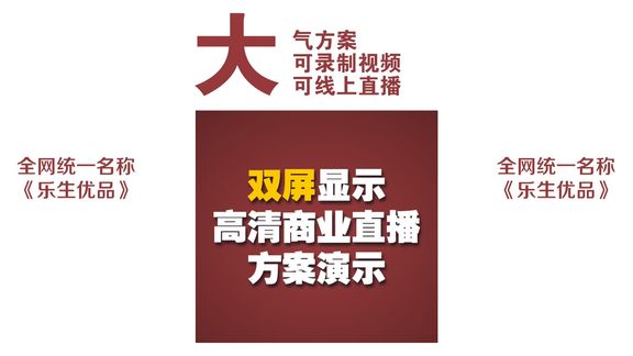 原创双屏显示创意直播场景,横竖屏随意调整