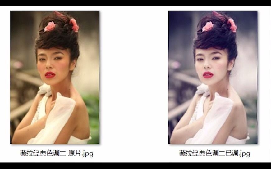 专业调色不求人,100款PS影楼商业调色预设