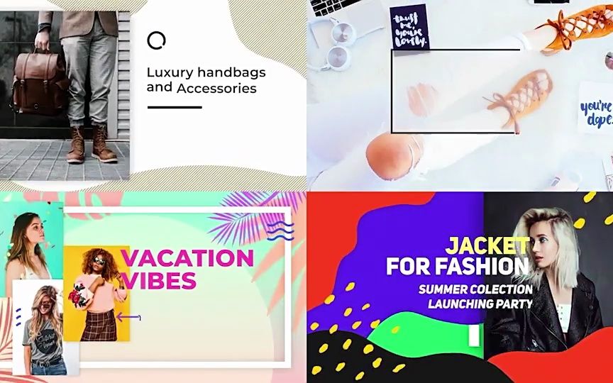 AE模板-42组商品促销打折优惠活动宣传展示介绍包装动画