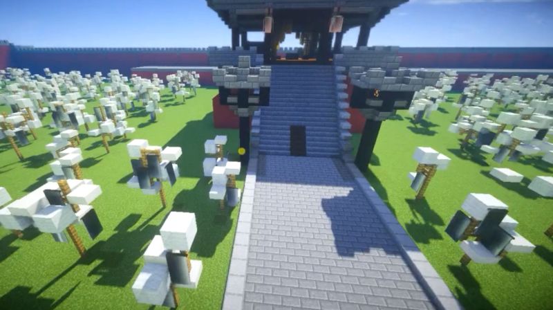 我的世界精美建筑-三国之煮酒论英雄!