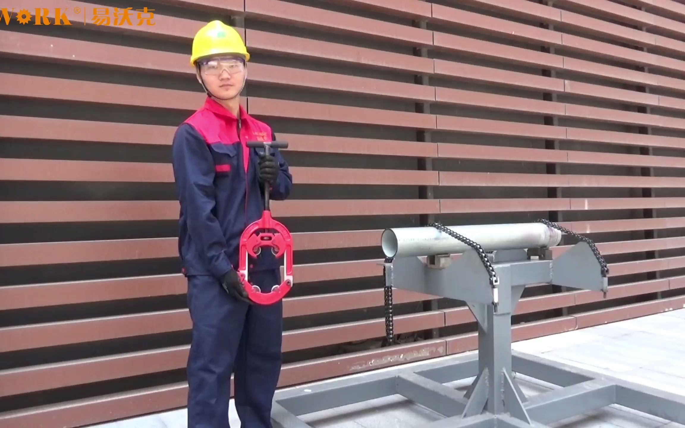 手动防爆割管刀 铰接式不锈钢管无火花操作视频