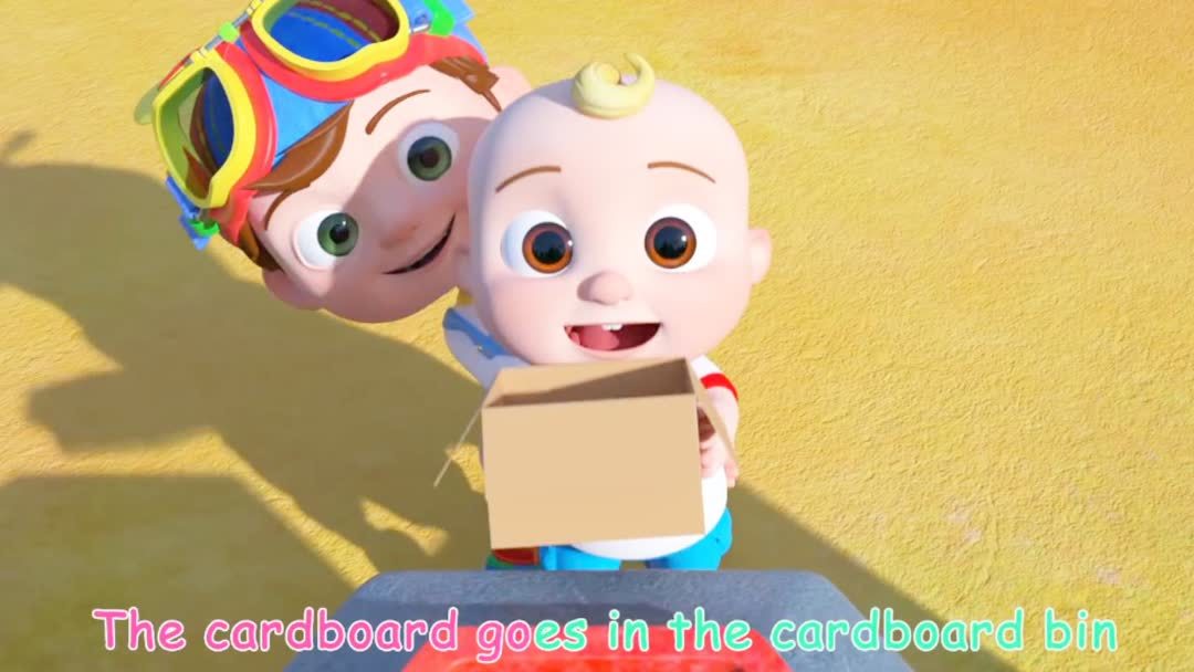 幼儿益智动漫:宝宝够不到垃圾桶,宝宝别着急,哥哥过来帮你了