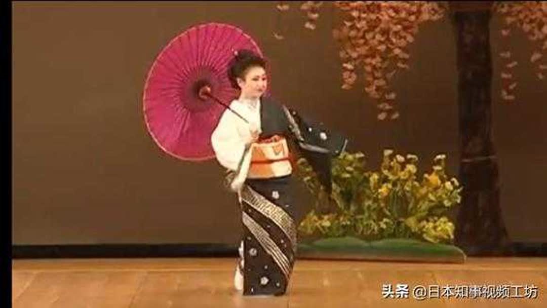 翔彩弥菊表演的新日本舞蹈 关东春雨伞