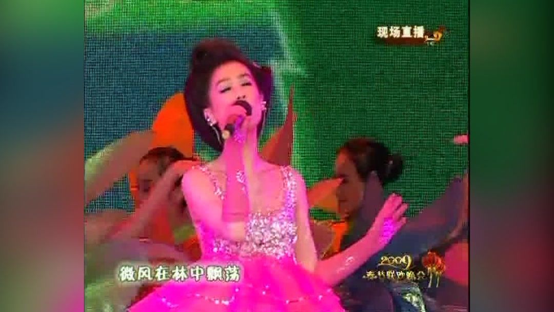 2009年央视春晚 歌唱 黄圣依演唱《森林舞会》