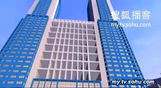 东方美术学院动漫产业园建筑动画