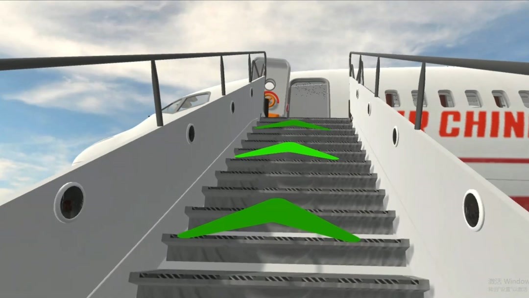 VR乘机安全与失事自救 VR安全教育 VR虚拟体验