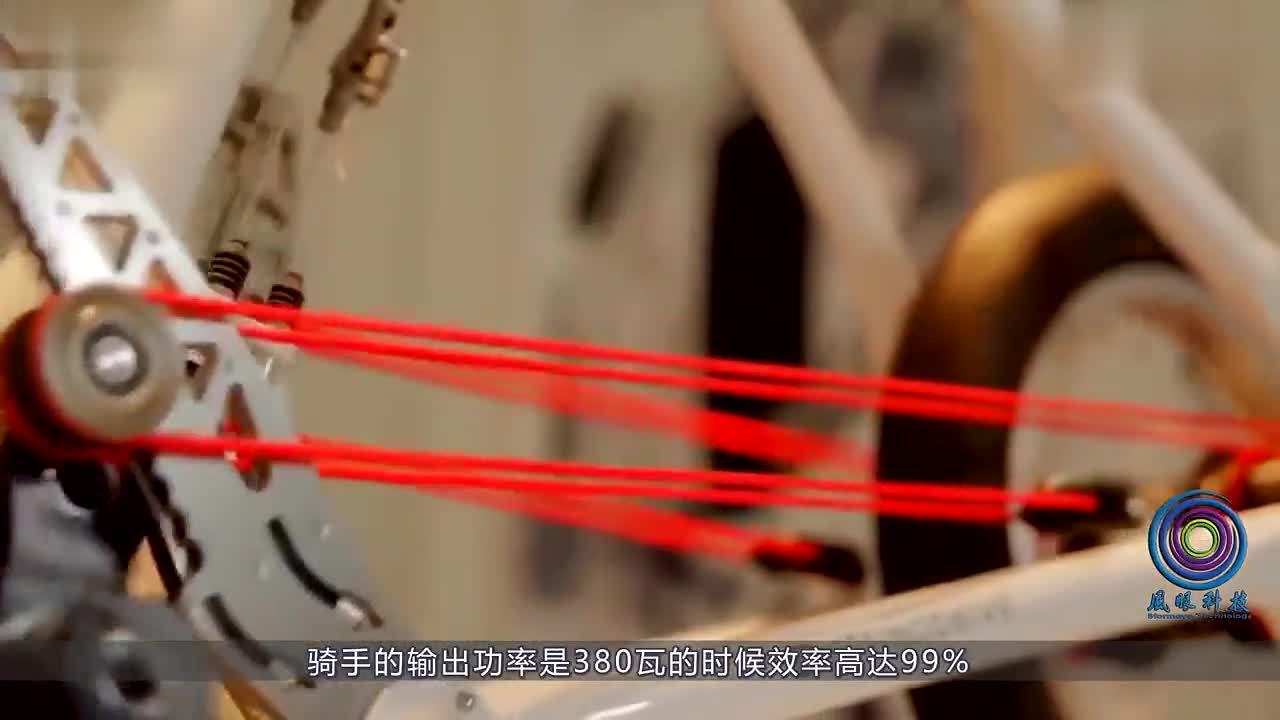 无链条的自行车,骑起来效率却高达99%,到底是什么设计原理?