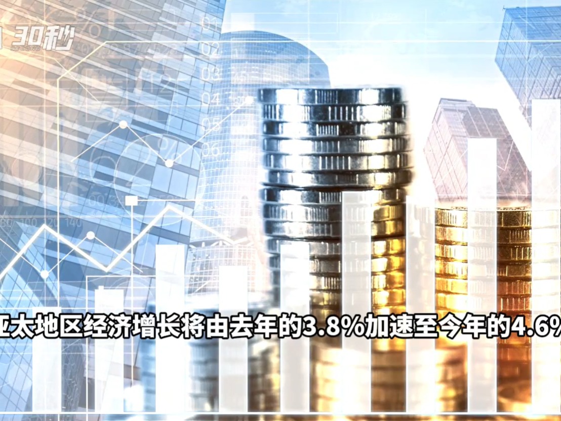 30秒|国际货币基金组织预计 中国经济将贡献全球1/3增幅