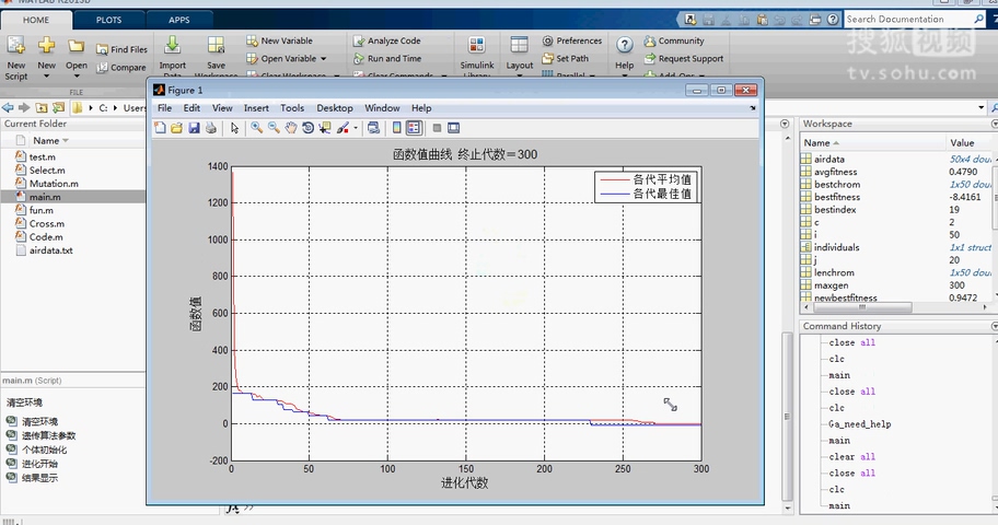 【matlab专业代写编程】基于matlab编程遗传算法源码