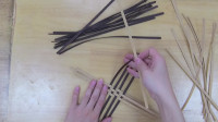 手工竹编(藤编)教程基本编法教程