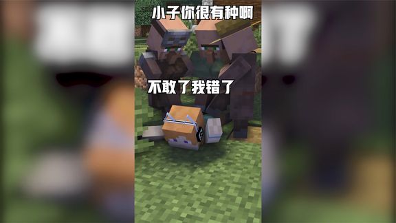 【我的世界动画】诡异的世界,村民的反击