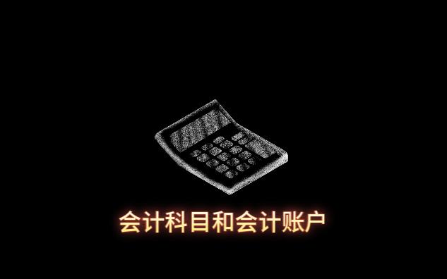 学习笔记-会计科目和会计账户