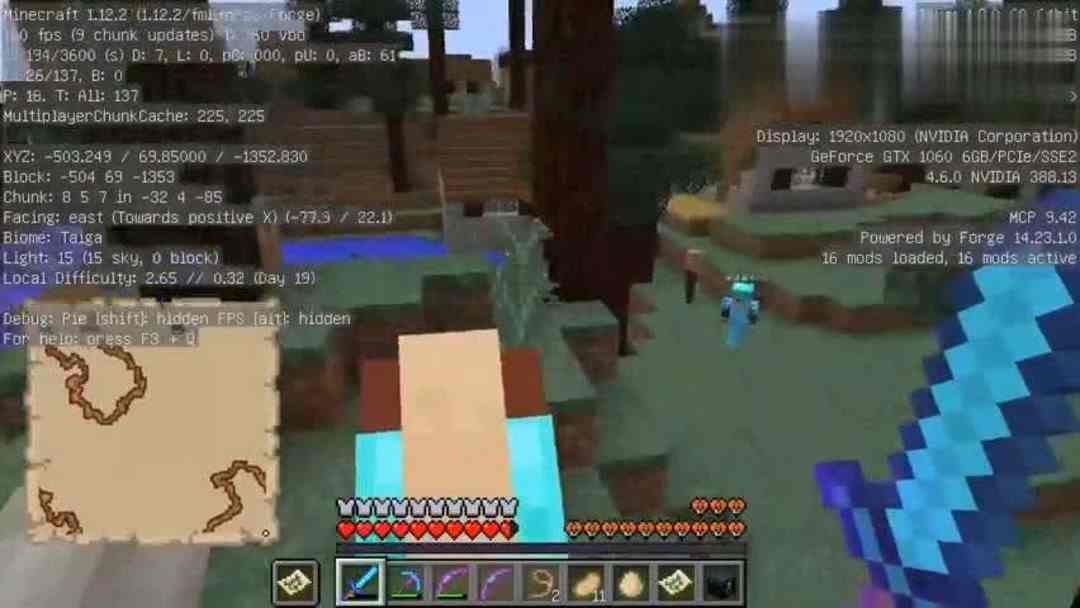 我的世界联机2:我们开始寻找林地府邸,途中偶遇村庄中管理员