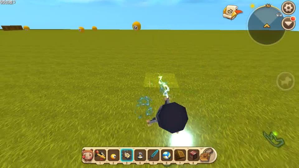 迷你世界:新版能量箱子 拥有坚硬的外壳 能停放在空中