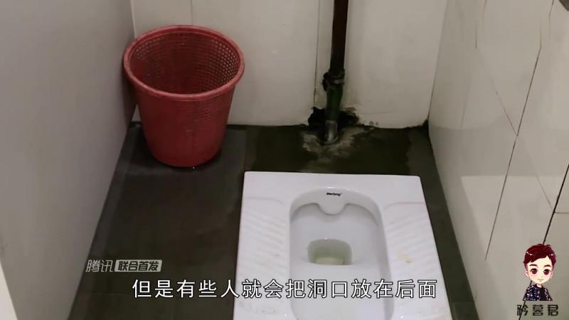 用了20年蹲便器,方向一直弄反了,怪不得一直蹲不舒服