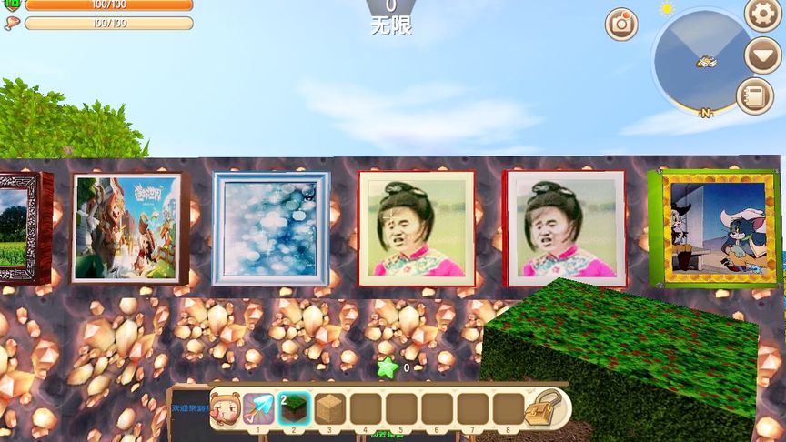 迷你世界:地图作者居然用表情包嘲讽我,你们知道怎么制作的吗