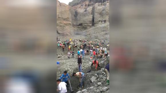 缅甸翡翠开采实况