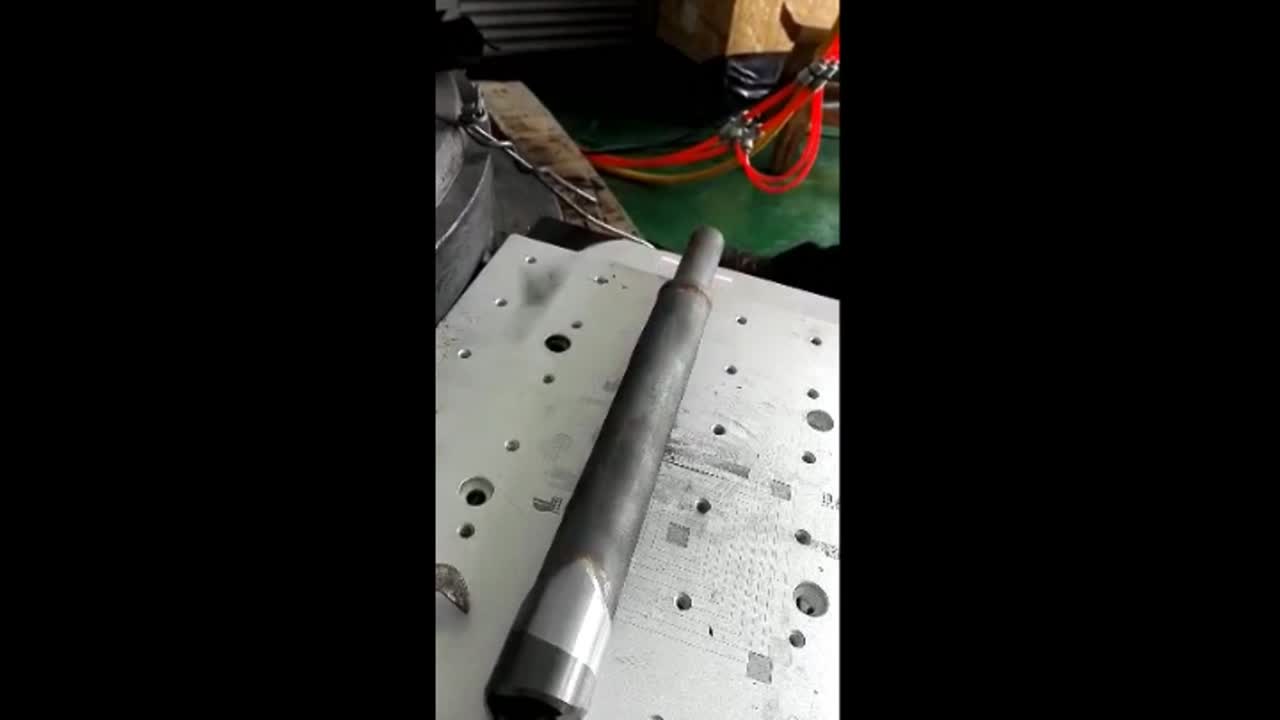 超声波除锈现场