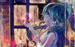 【梦源】板绘水珠与水流技巧教程