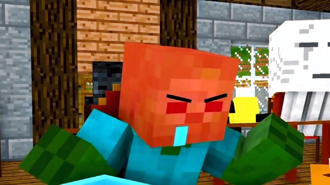 MC动画怪物学校:怪物学校正在制做,出来的会是什么?