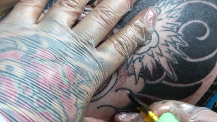 极速哇嘎#纹身教学 #纹身