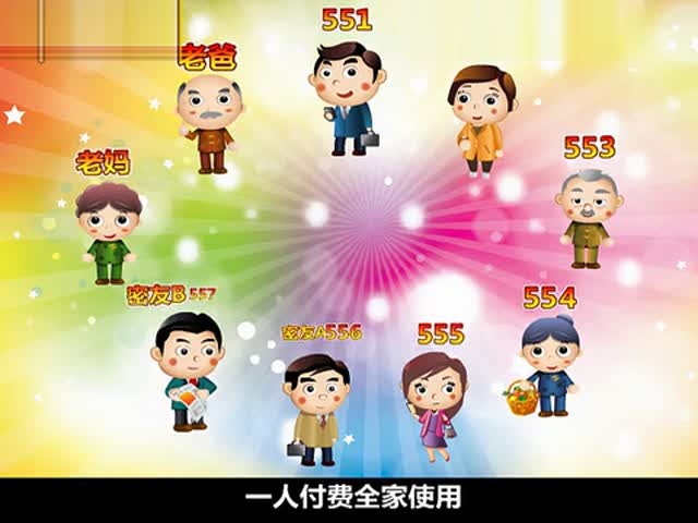 加入移动亲情网:10元每月包全家,9人共享9000分钟