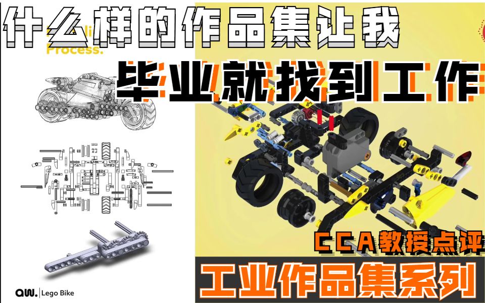 【作品集】CCA教授点评作品集:什么样的工业设计作品集能让你刚一...