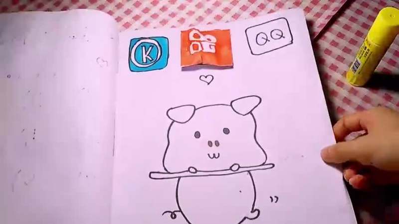 小姐姐拆盲盒-自制盲袋书,超用心哦~