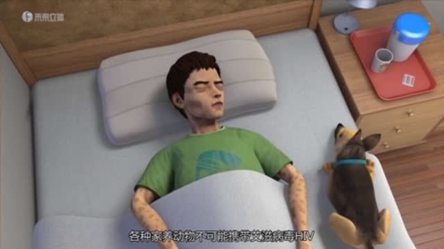 【3D生物】艾滋病的传播方式