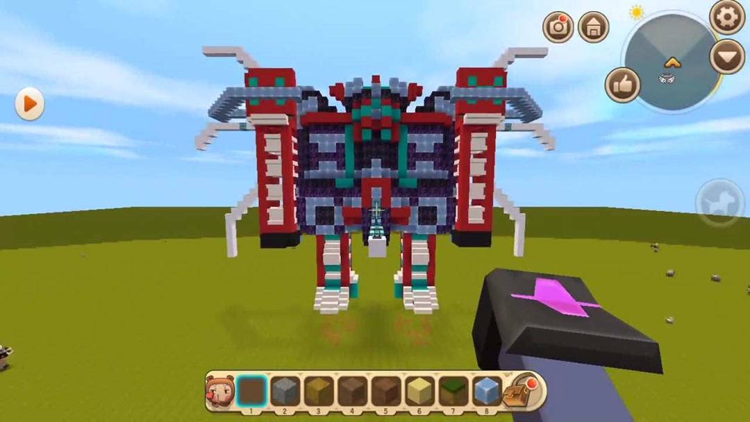 迷你世界故事:变形金刚刷怪塔,你们可能都不信,简直闪瞎我的眼