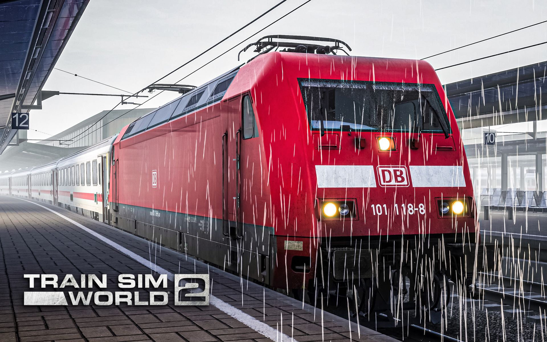 TSW2 德铁BR101 #2:你们的司机冒雨等车冻感冒啦 | 模拟火车世界 2 | ...