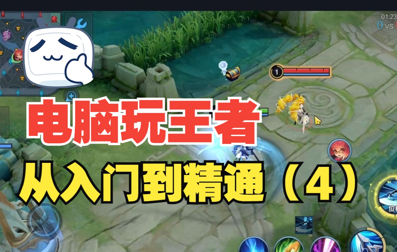 电脑模拟器玩王者荣耀教学(4)打野篇 你见过正向技能的橘子跟韩信吗?