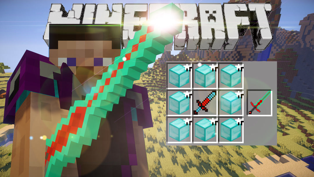   神秘巨剑,一刀秒杀末影龙 我的世界 模组MOD介绍 大嘴